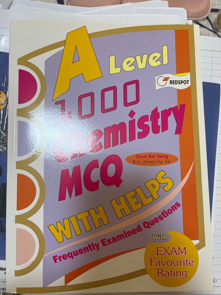 A level H2 Chemistry MCQ practice Paper 1, Hobbies & Toys, Books & Magazines, Assessment Books ...