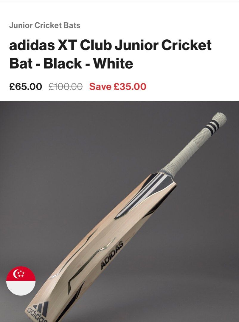 Adidas cricket bat, Sports Equipment, Other Sports Equipment and ...