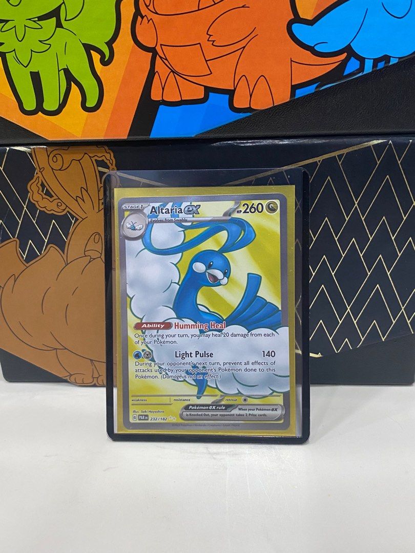 Altaria EX - 232/182 - Full Art (FA) Secret Rare - Pokémon Scarlet ...