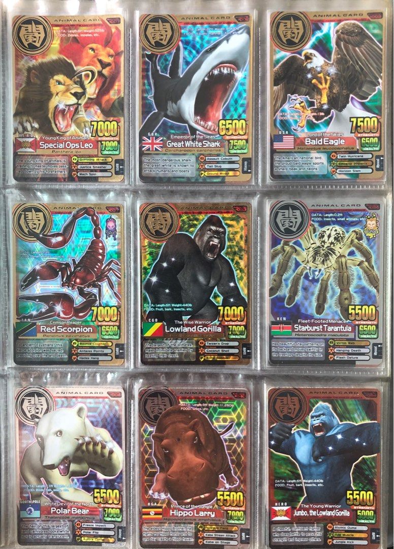 Animal Kaiser Cards V3, Hobbies & Toys, Toys & Games on Carousell
