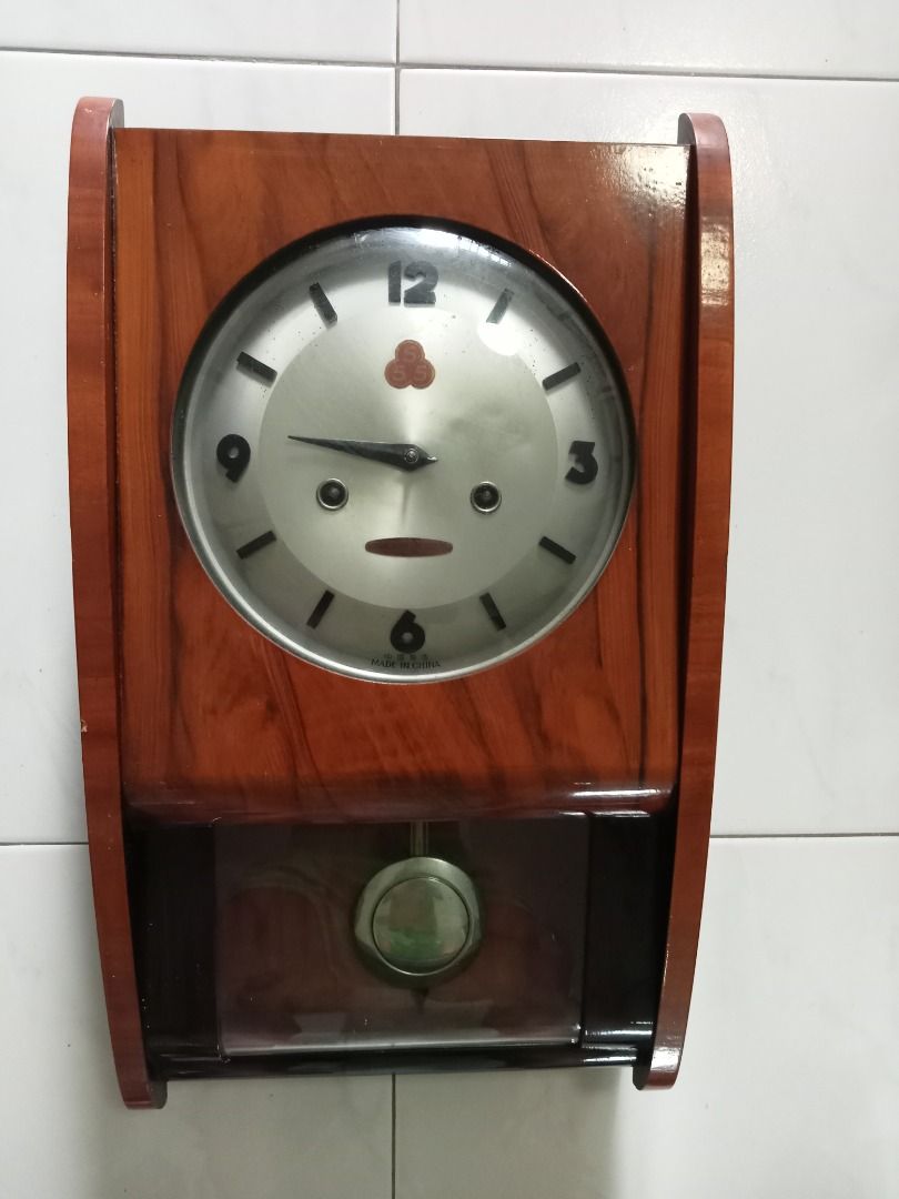 Antique 555 Winding Clock, Furniture & Home Living, Home Decor, Clocks ...