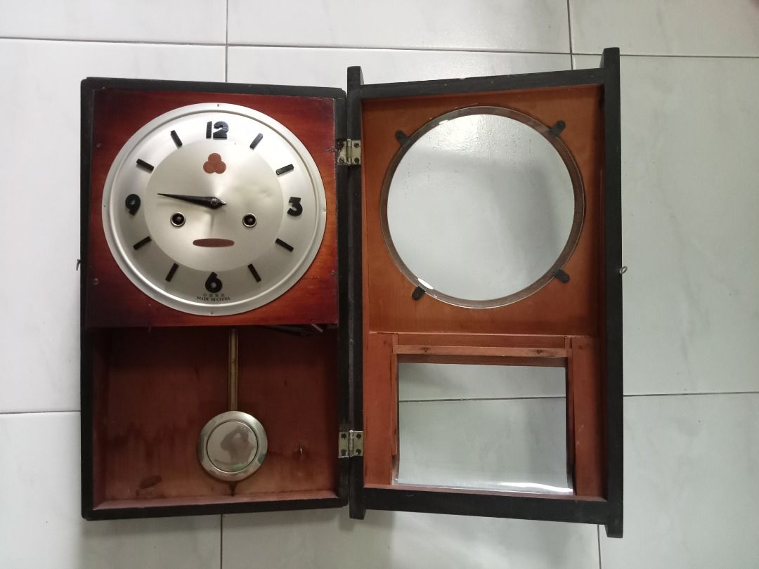 Antique 555 Winding Clock, Furniture & Home Living, Home Decor, Clocks ...