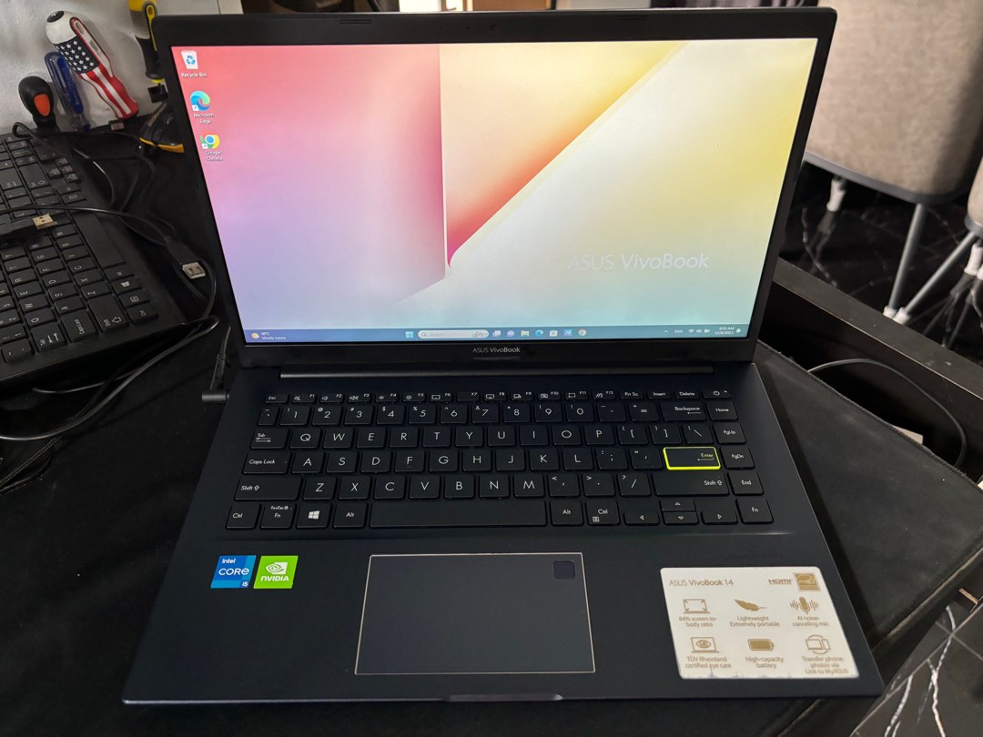 ASUS VivoBook Laptop 14" inch FHD display screen Processor intel 11th ...