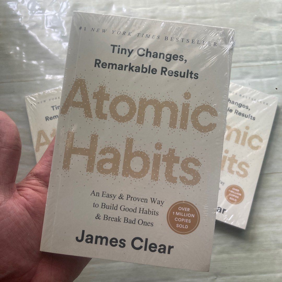 Atomic Habits by James Clear book, Hobbies & Toys, Books & Magazines ...