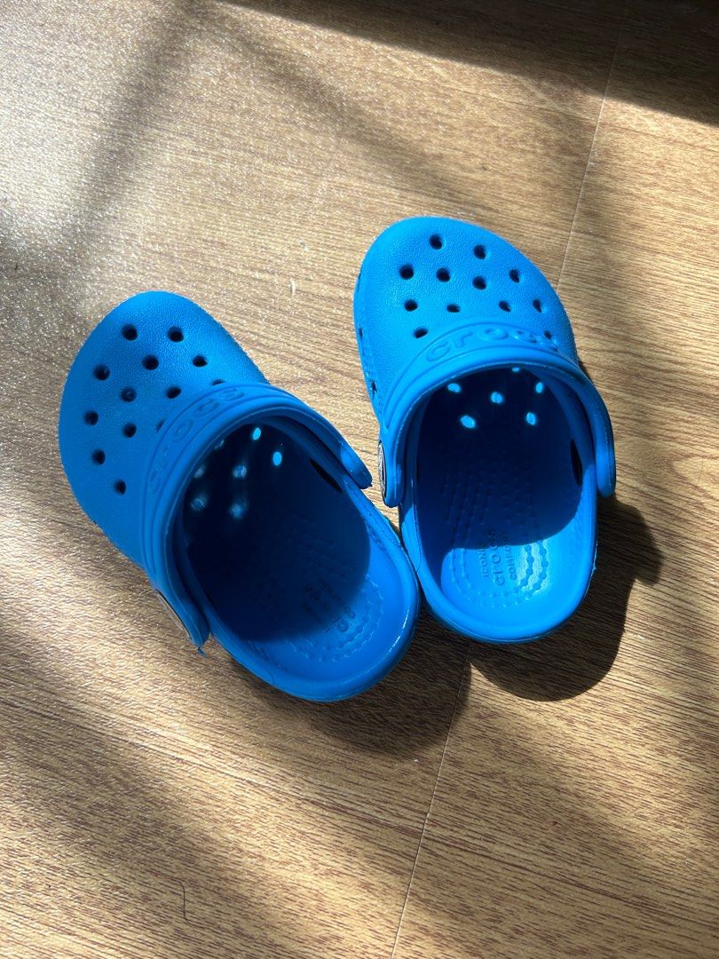 Authentic Crocs c4, Babies & Kids, Babies & Kids Fashion on Carousell