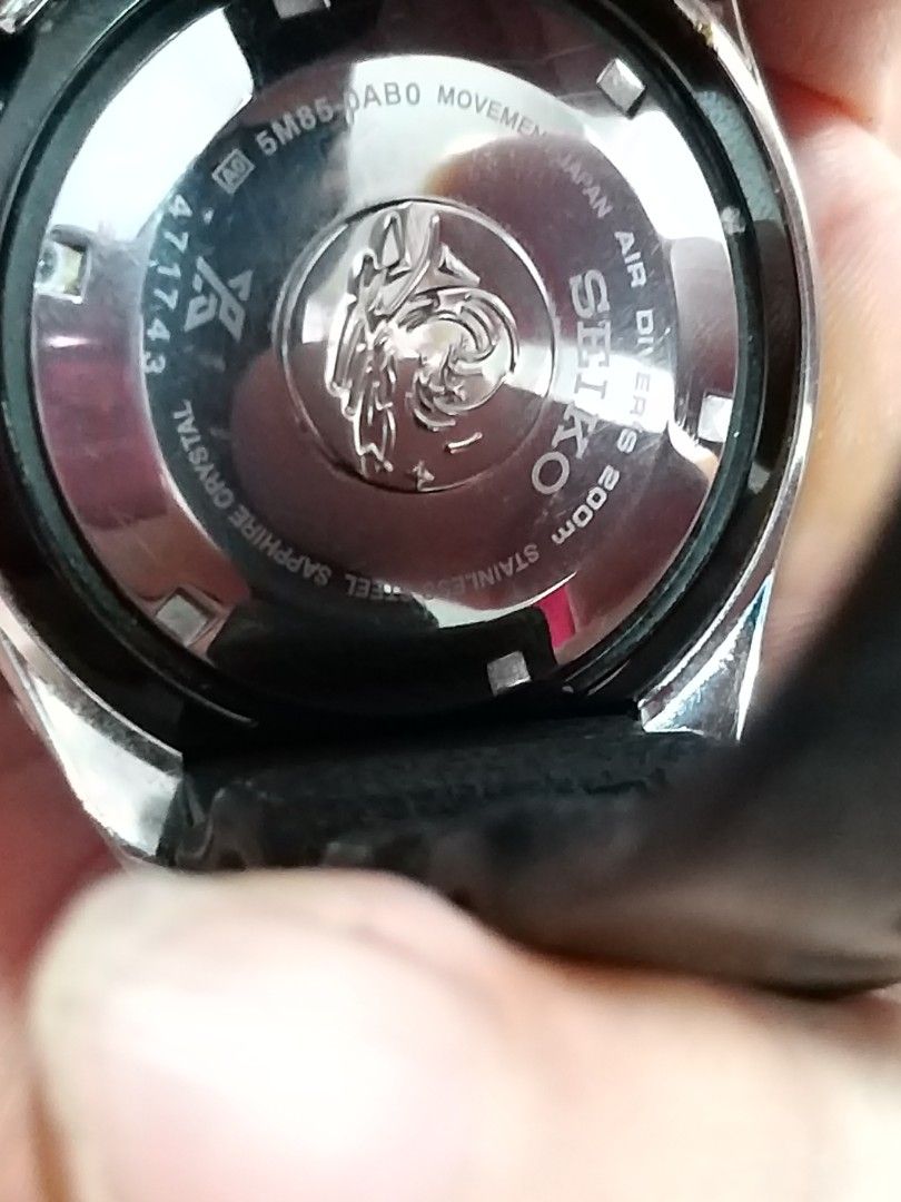 Authentic Seiko Prospex SUN21P1 Sapphire Kinetic GMT Divers 200m Mens ...