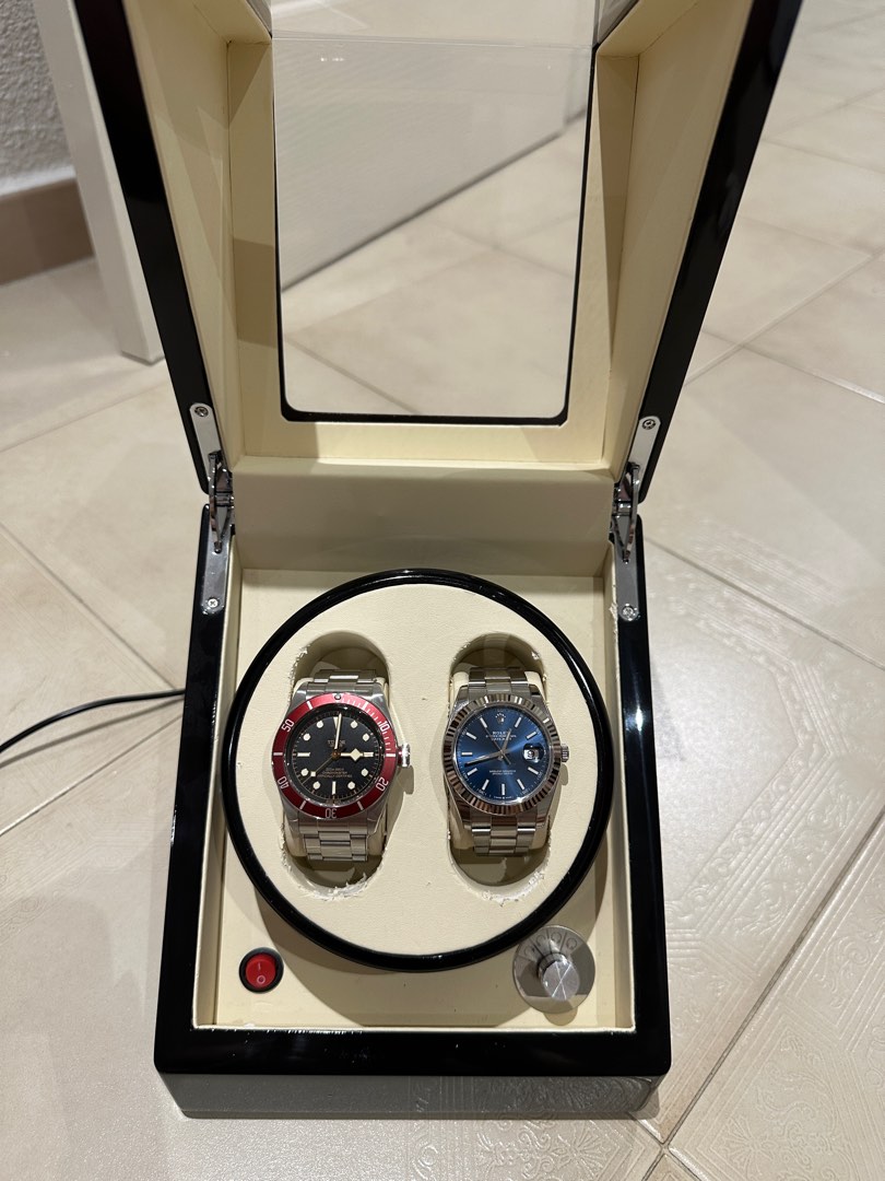 Automatic Watch Winder Box, Men's Fashion, Watches & Accessories ...