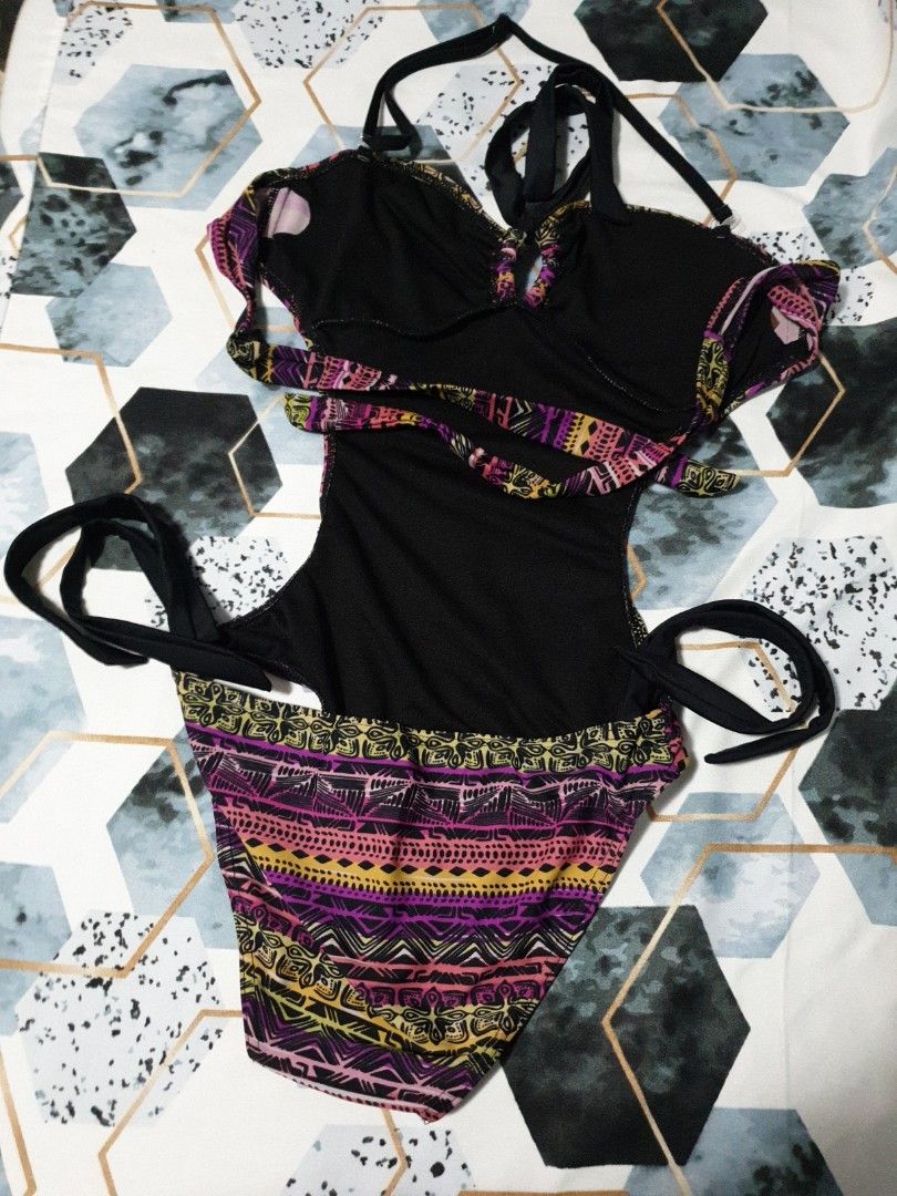 AZTEC ONE PIECE SWIMSUIT COLOR, Women's Fashion, Swimwear, Bikinis ...