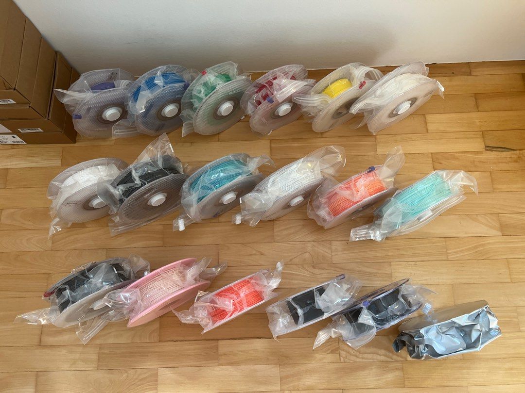 Bambulab 3D printer Filaments and EIBOS 3D vacuum bag storage (selling ...