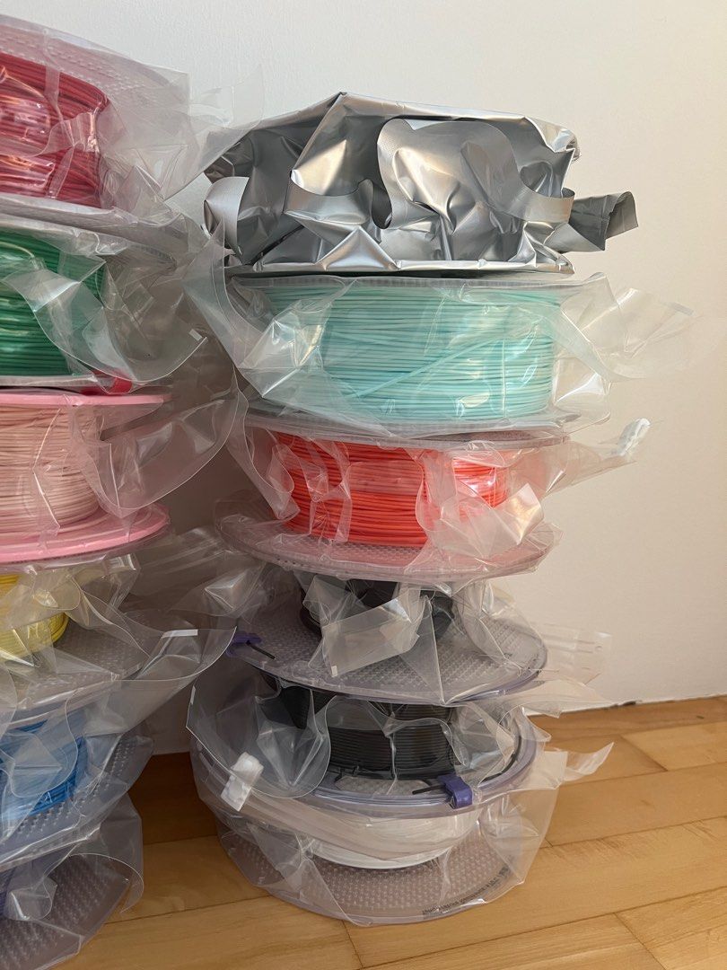 Bambulab 3D printer Filaments and EIBOS 3D vacuum bag storage (selling ...