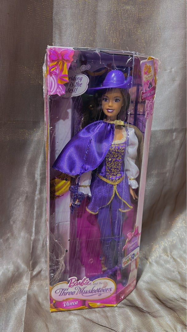 Barbie and the three musketeers, Hobbies & Toys, Toys & Games on Carousell