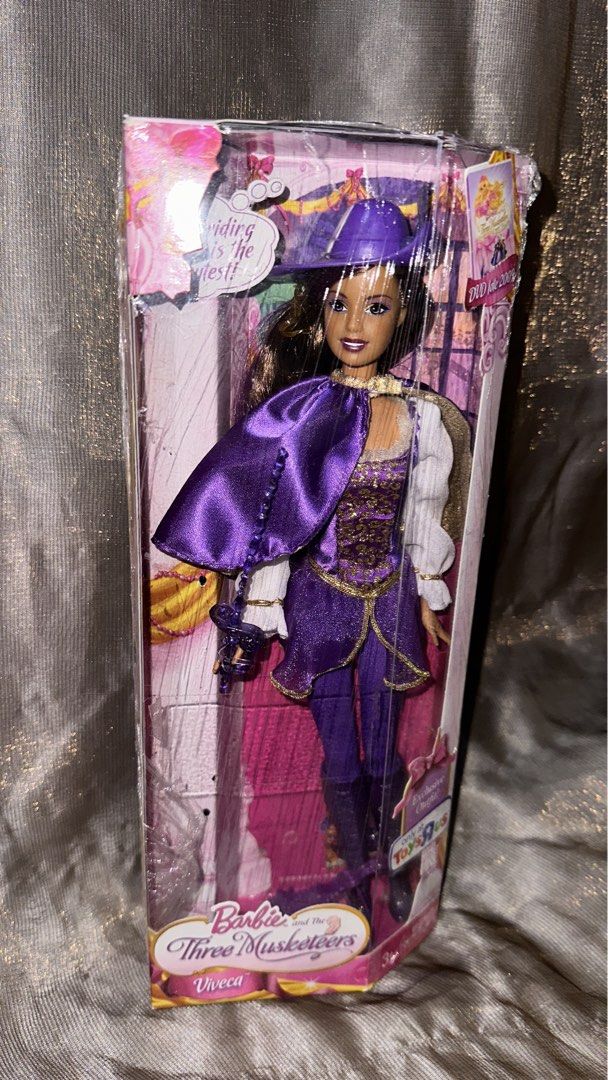 Barbie and the three musketeers, Hobbies & Toys, Toys & Games on Carousell