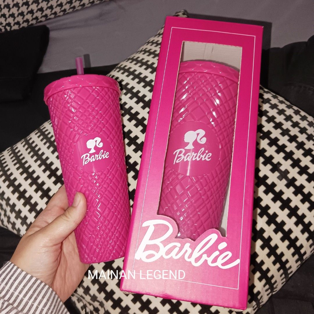 Barbie Tumbler 2 in 1, Furniture & Home Living, Kitchenware & Tableware ...