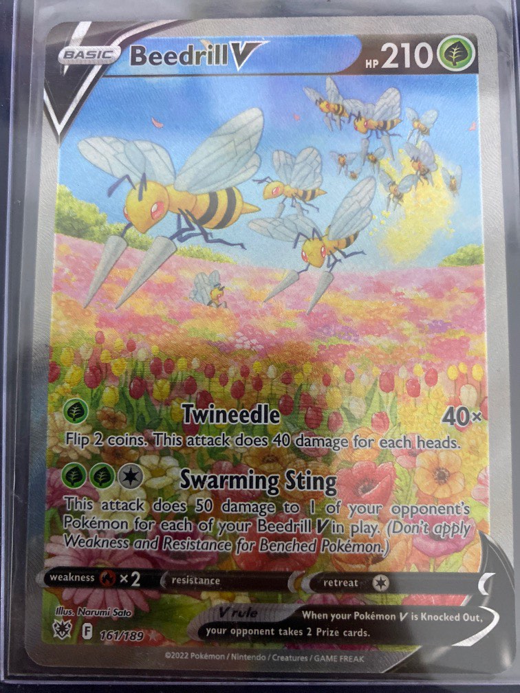 Pokemon English Beedrill V Astral Radiance Mint, Hobbies & Toys, Toys ...