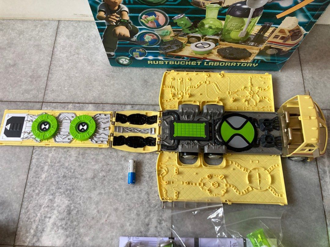 Ben 10 Destroy all Aliens Rustbucket Laboratory Van Bandai, Hobbies ...
