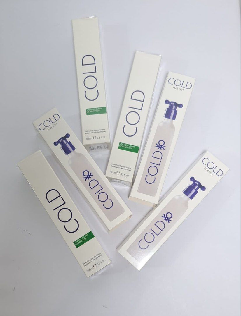 Benetton perfume Cold for men Original, Beauty & Personal Care ...