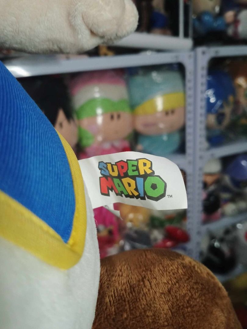 BIG Lifesize 19-Inch Toad Super Mario Video Game Plush Toy (Ocean Park ...