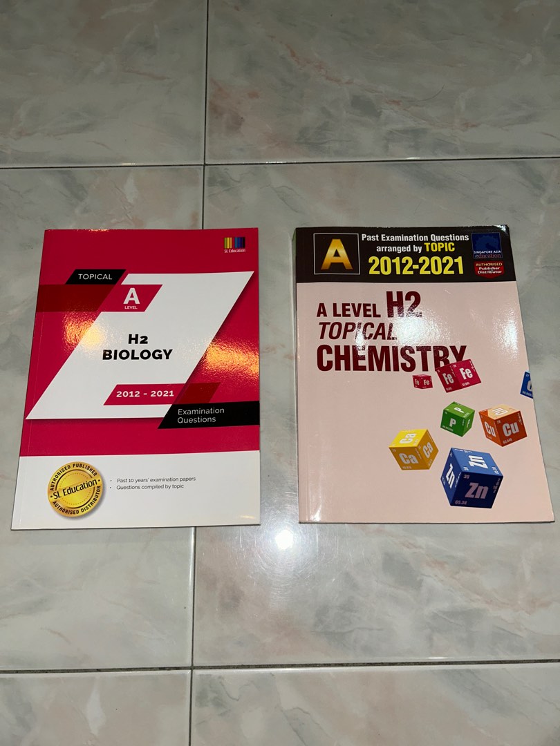 Biology & Chemistry Topical TYS 2012-2021 bio chem, Hobbies & Toys ...