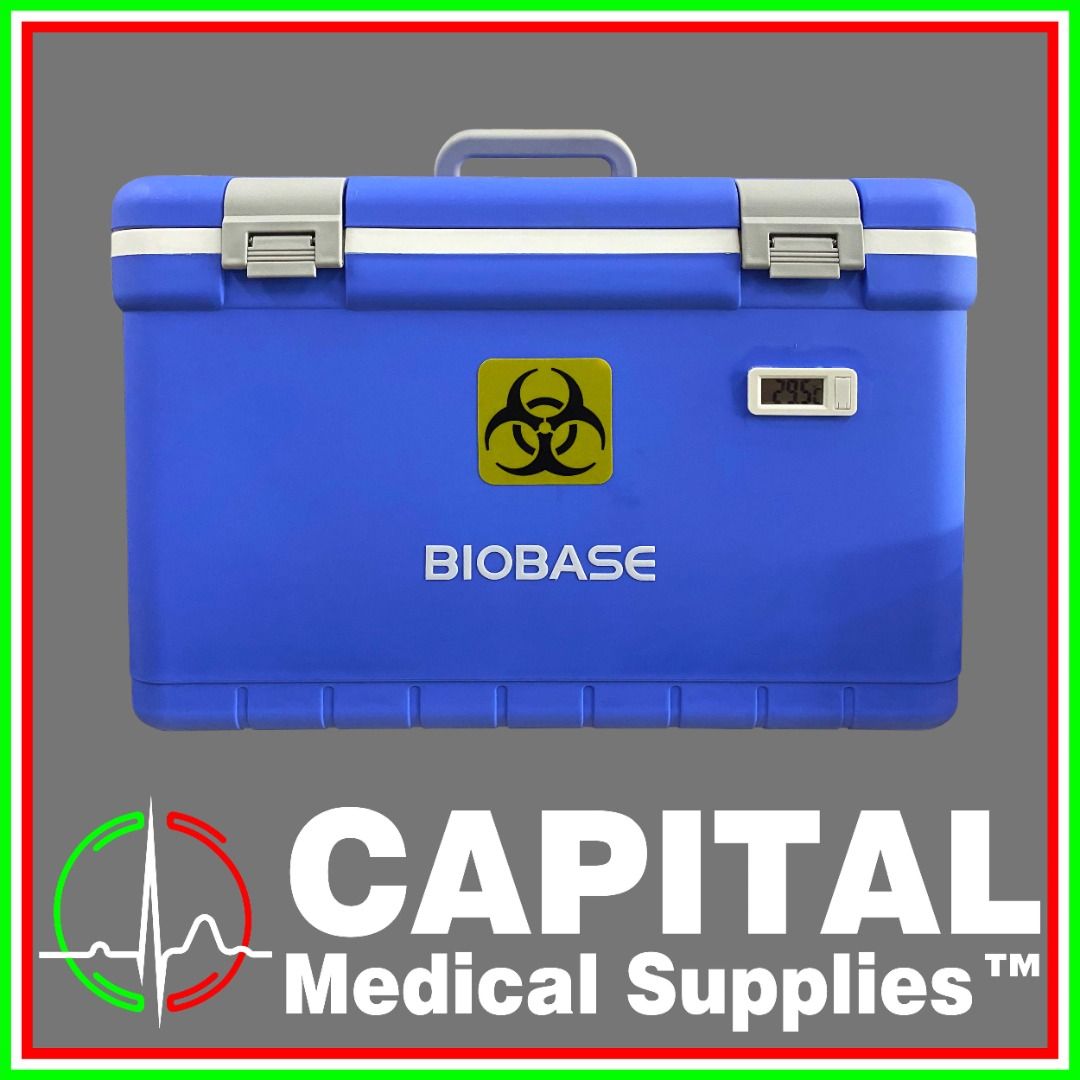 Biosafety Transport Box Color Blue (33 Liter) Biobase, Health ...