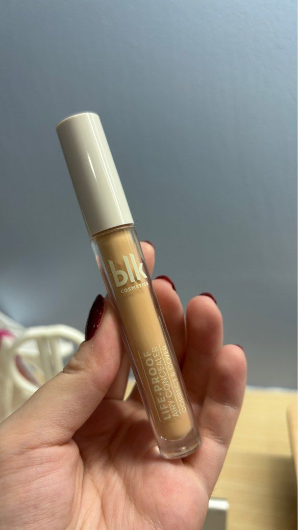 BLK Cosmetics Concealer in Creme (SWATCHED ONCE ONLY!), Beauty ...
