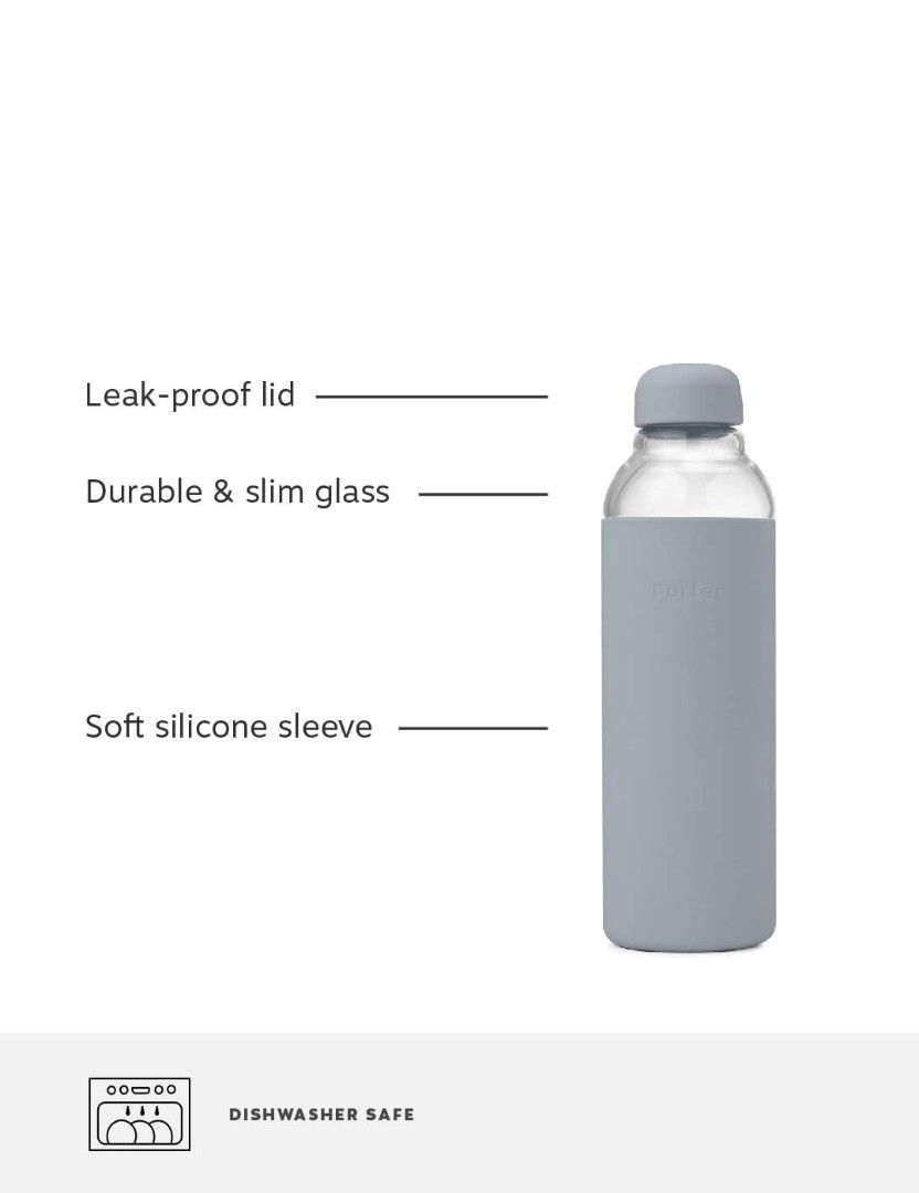 Bnib Wandp Porter Glass Bottle 20oz591ml Cream Colour Furniture And Home Living Kitchenware