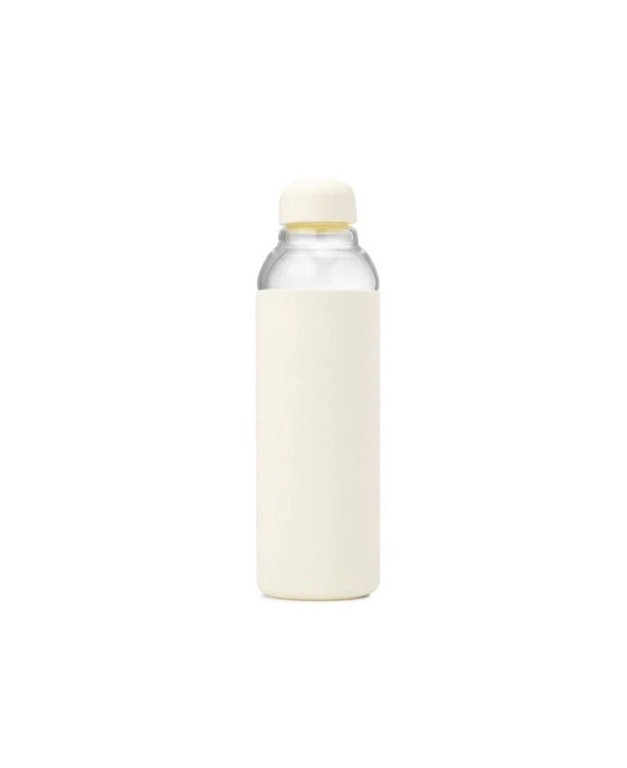 BNIB W&P Porter Glass Bottle (20oz/591ml) Cream Colour, Furniture ...