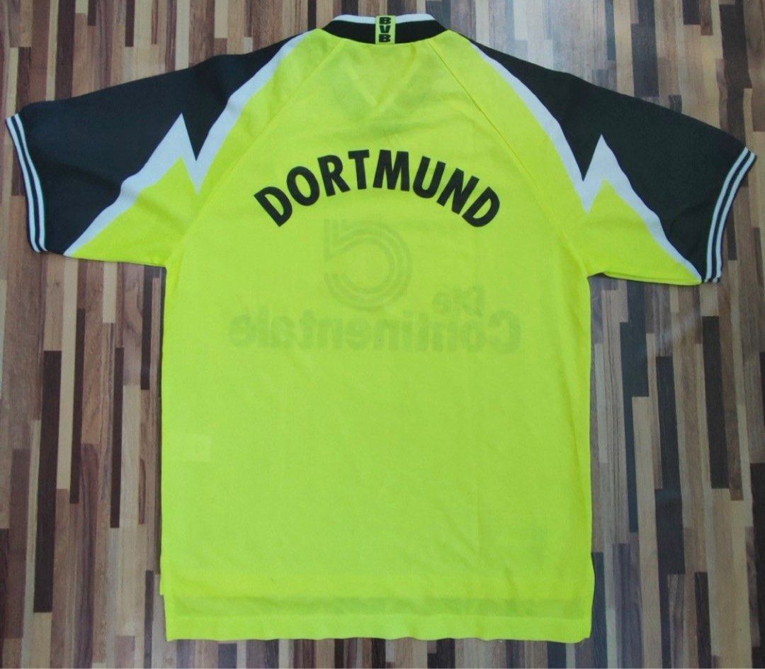 Borussia Dortmund 1995-96 Home soccer/football jersey/kit rare/retro ...