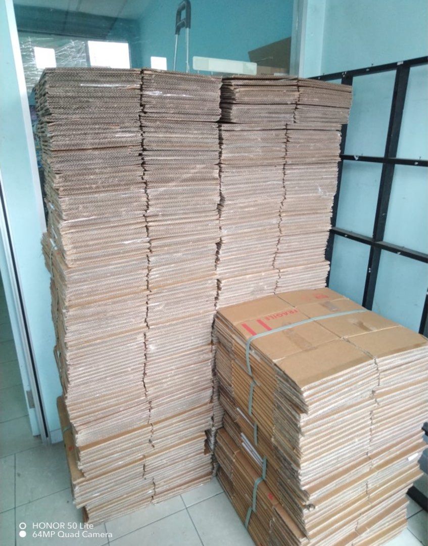 Box / Kotak / carton size: 25cm*25cm*25cm, Furniture & Home Living ...