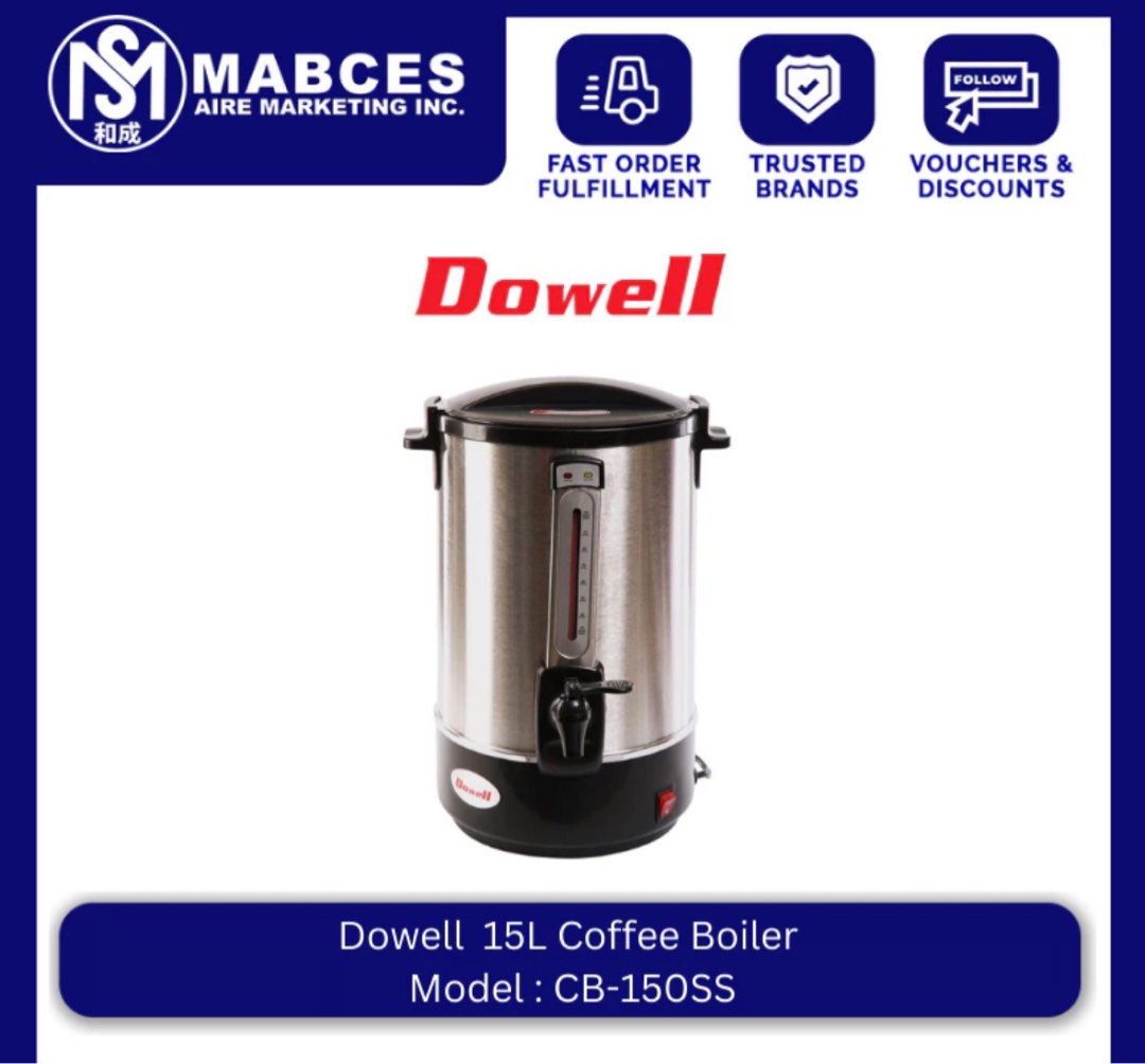 BRAND NEW - Dowell Coffee Boiler, TV & Home Appliances, Kitchen ...