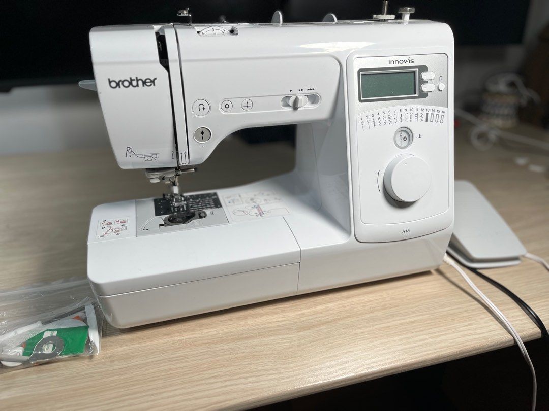 Brother A16 Sewing Machine (under warranty), Hobbies & Toys, Stationery ...