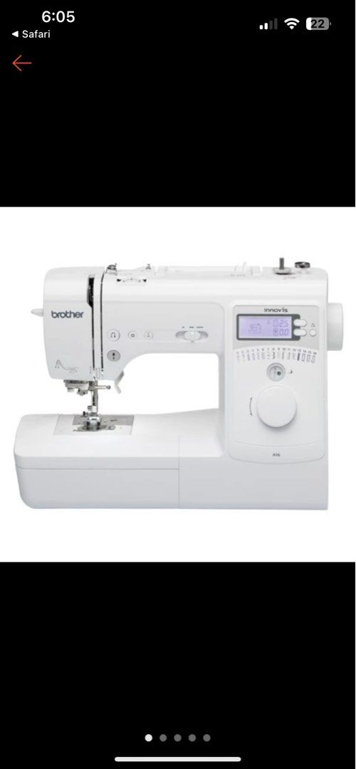 Brother A16 Sewing Machine (under warranty), Hobbies & Toys, Stationery ...
