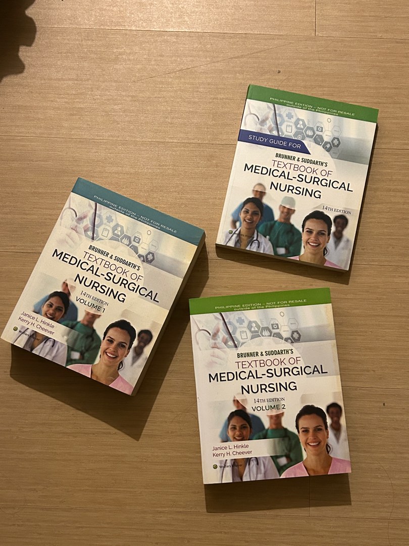 BRUNNER AND SUDDARTH'S MEDSURG, Hobbies & Toys, Books & Magazines ...
