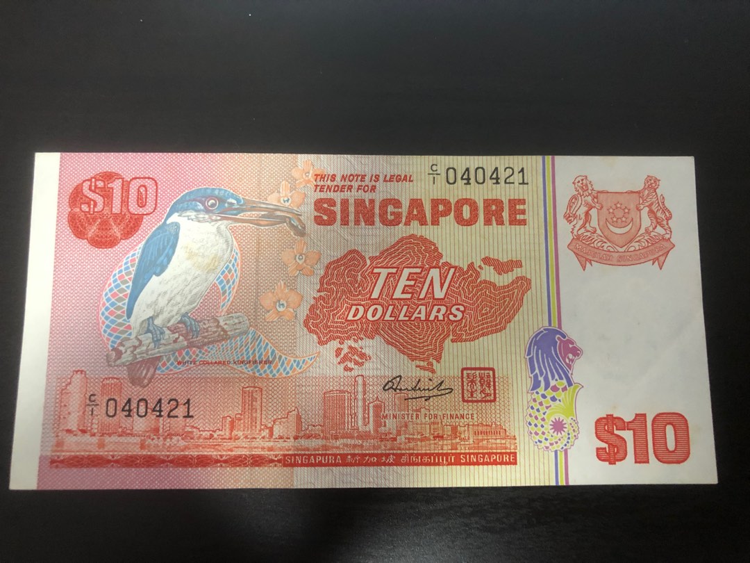 C/1 prefix $10 bird series banknote, Hobbies & Toys, Memorabilia & Collectibles, Currency on ...