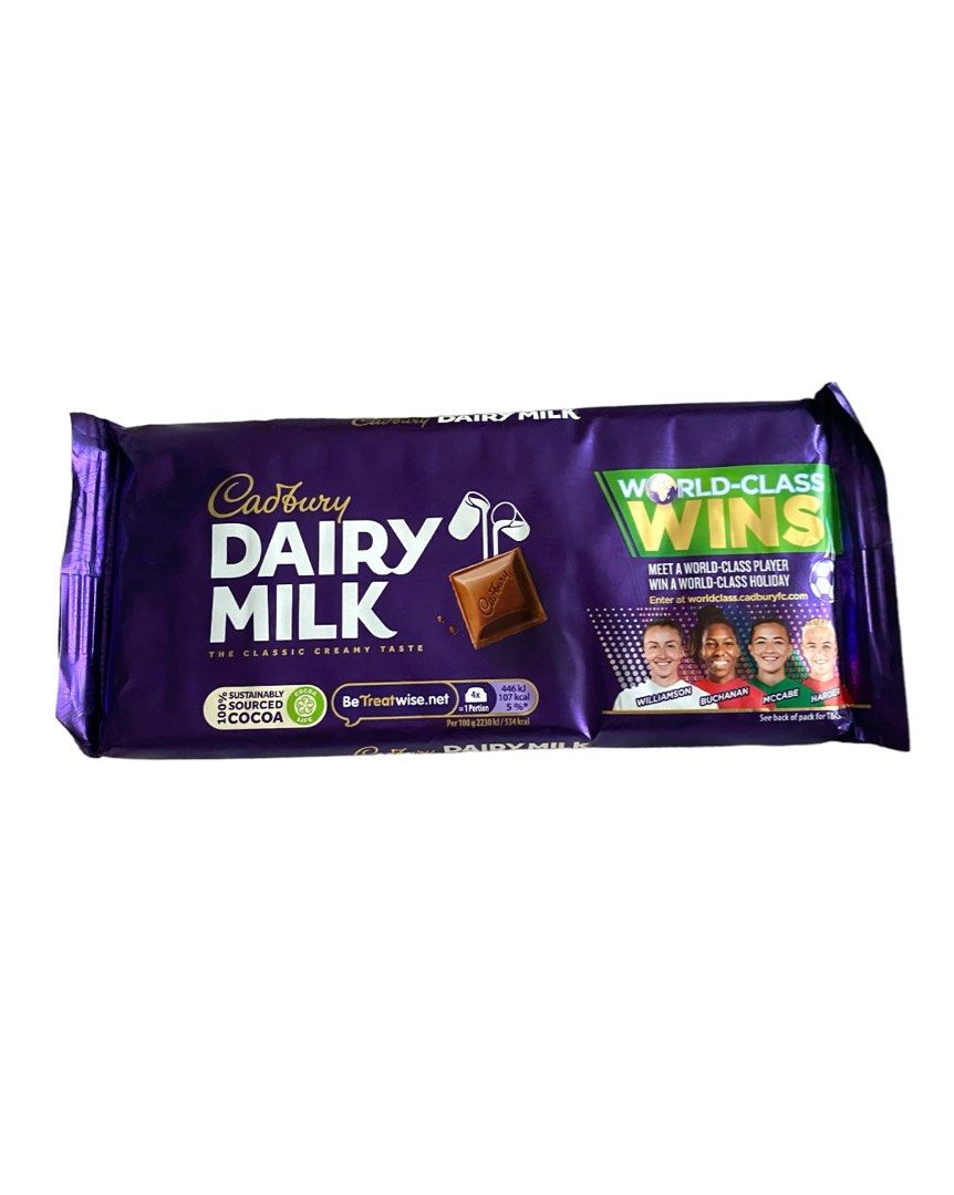 Cadburry Dairy Milk 180g 05/24, Food & Drinks, Packaged & Instant Food ...