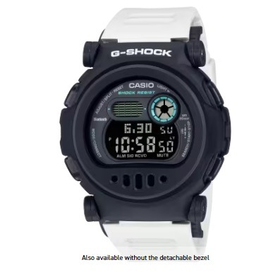 Casio G-Shock G-B001SF-7 " Jason " Black White Carbon Core Guard ...