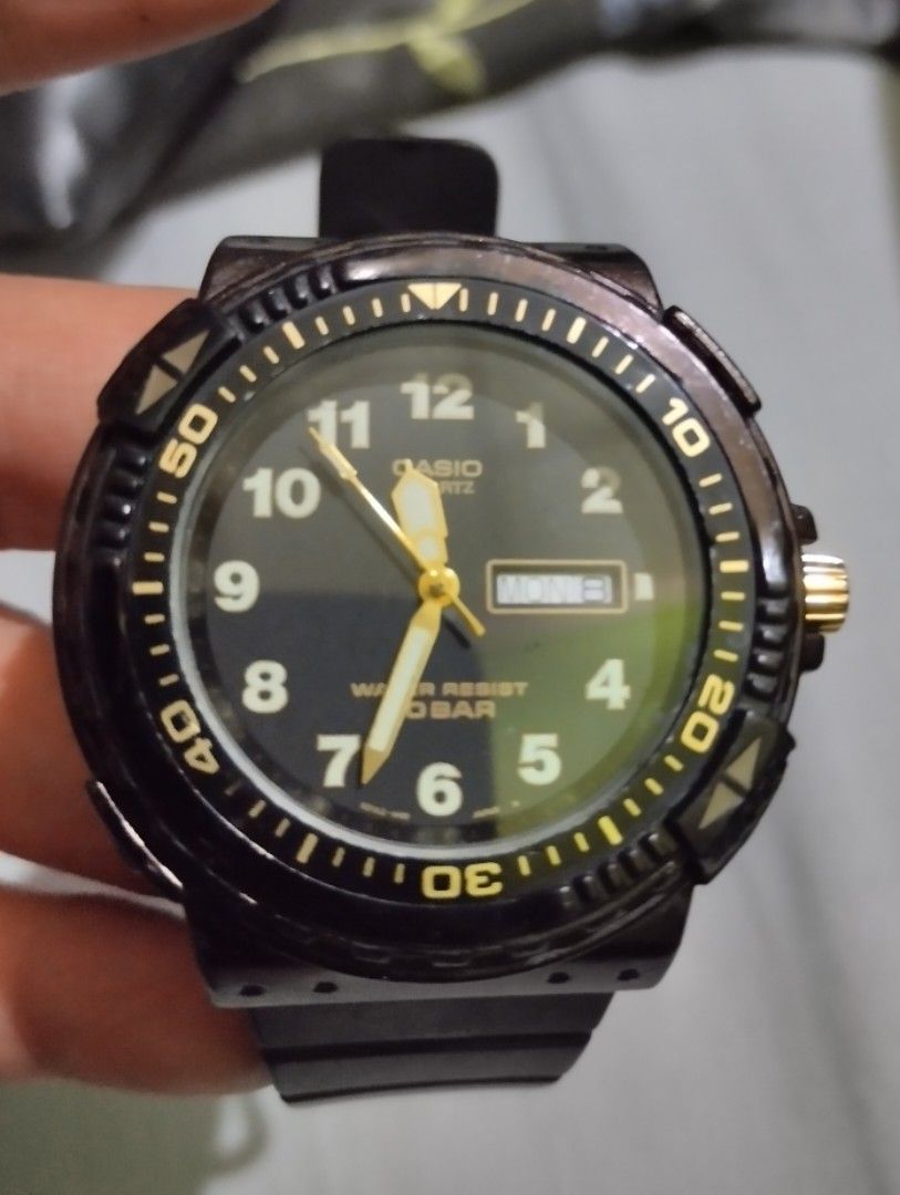 CASIO MRD-201W VINTAGE DIVER, Men's Fashion, Watches & Accessories ...