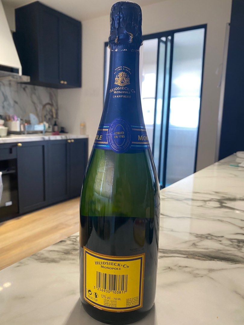 Champagne Heidsieck Monopole Blue Top Brut, Food & Drinks, Alcoholic ...