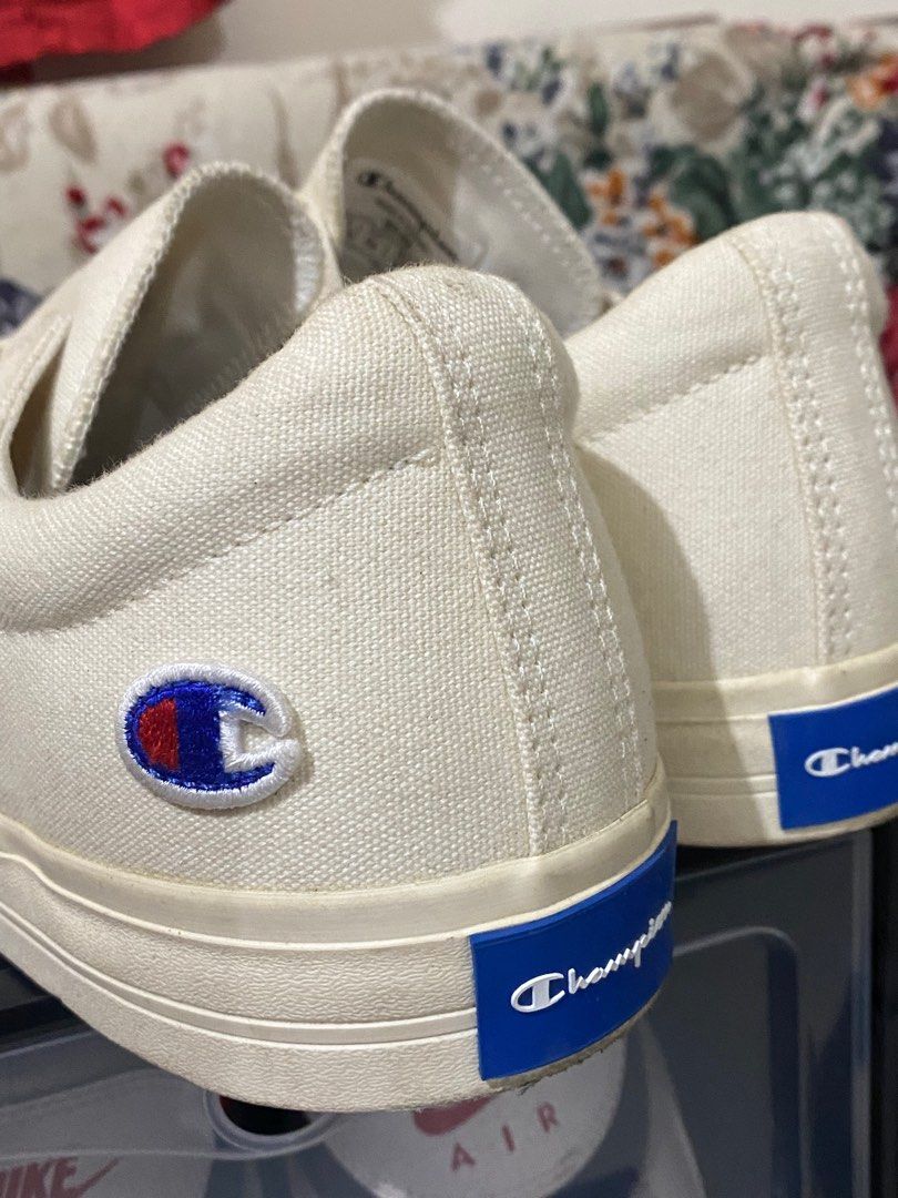 Champion white sneaker, Women's Fashion, Footwear, Sneakers on Carousell