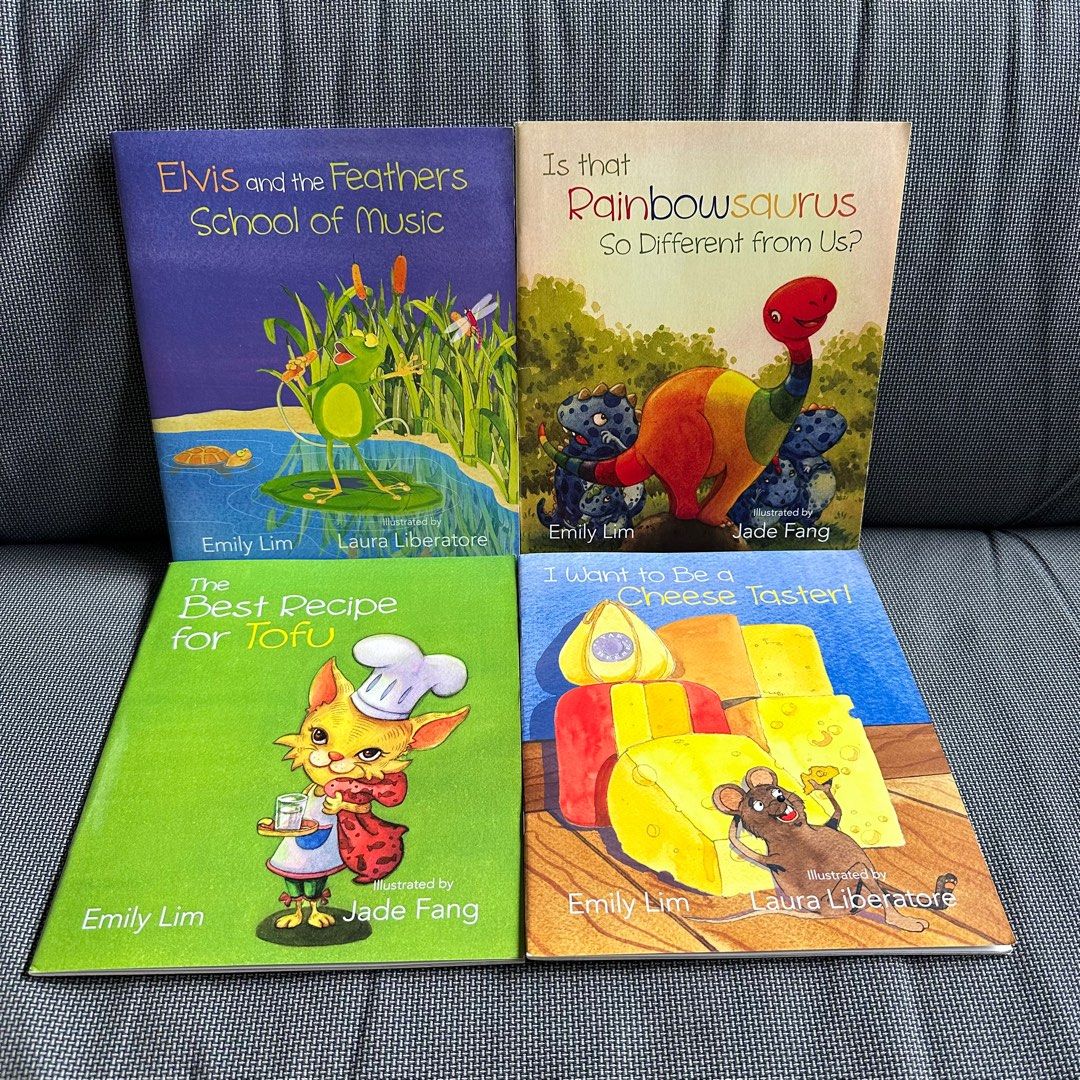 Children Story Books Set of 4 Books, Hobbies & Toys, Books & Magazines ...