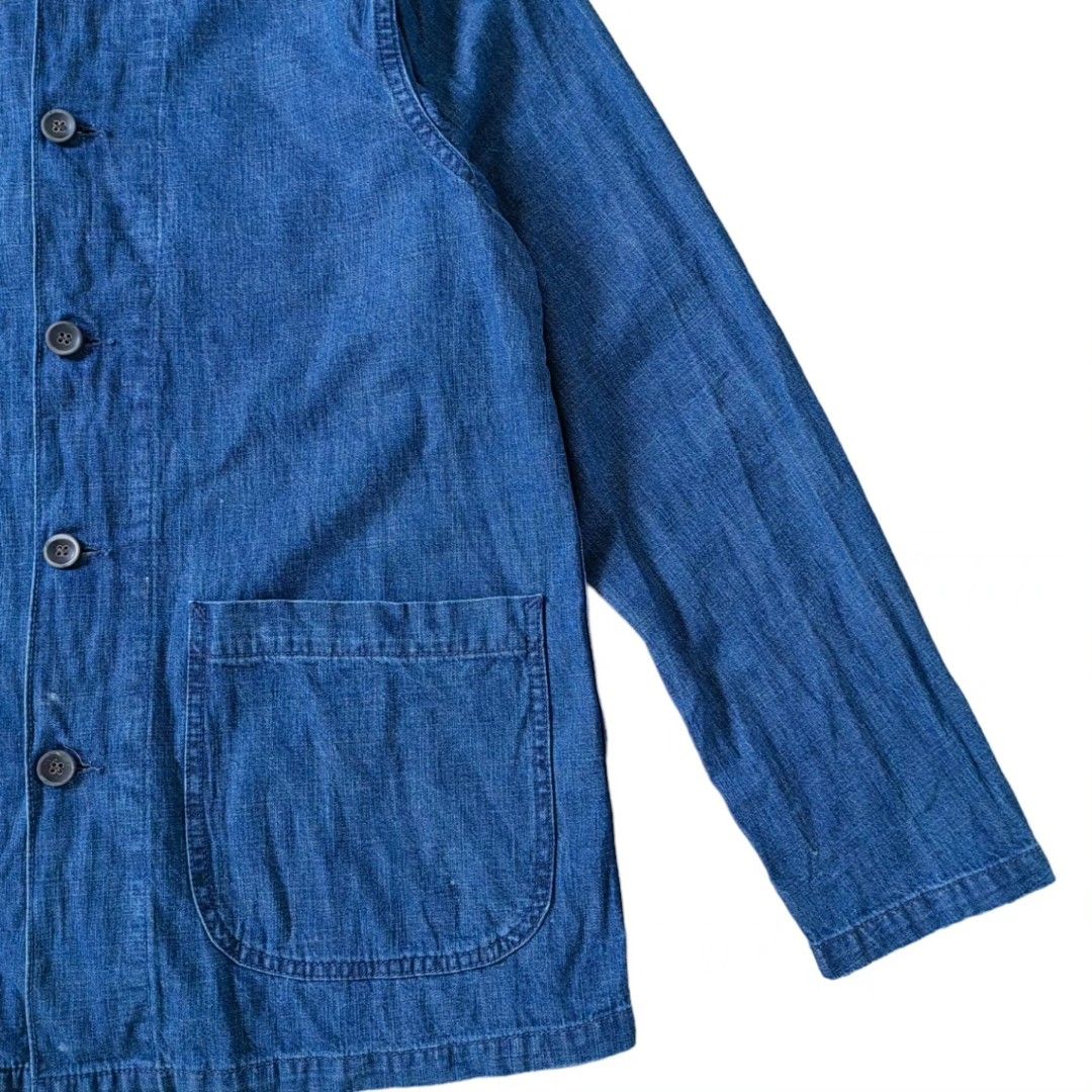 Chimala indigo chore jacket, Men's Fashion, Coats, Jackets and ...