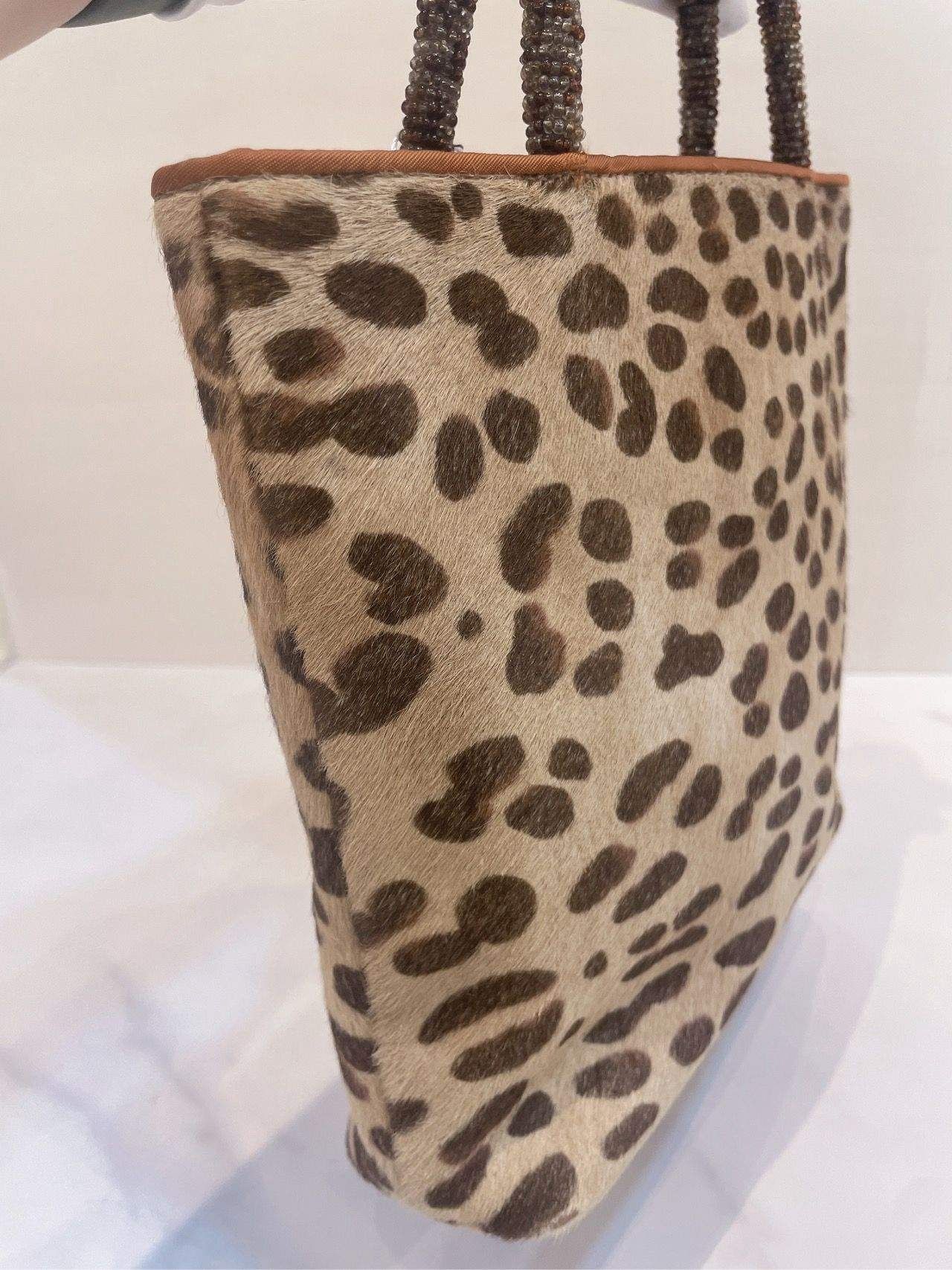 Christian Dior Leopard Tote Bag, Luxury, Bags & Wallets on Carousell