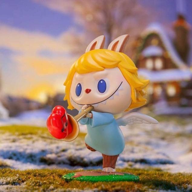 Christmas Angel Labubu Pop Mart, Hobbies & Toys, Toys & Games on Carousell