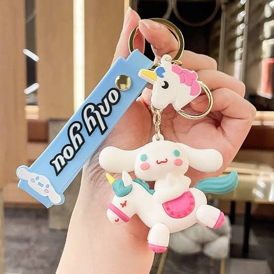Cinnamoroll keychain, Hobbies & Toys, Memorabilia & Collectibles, Fan ...