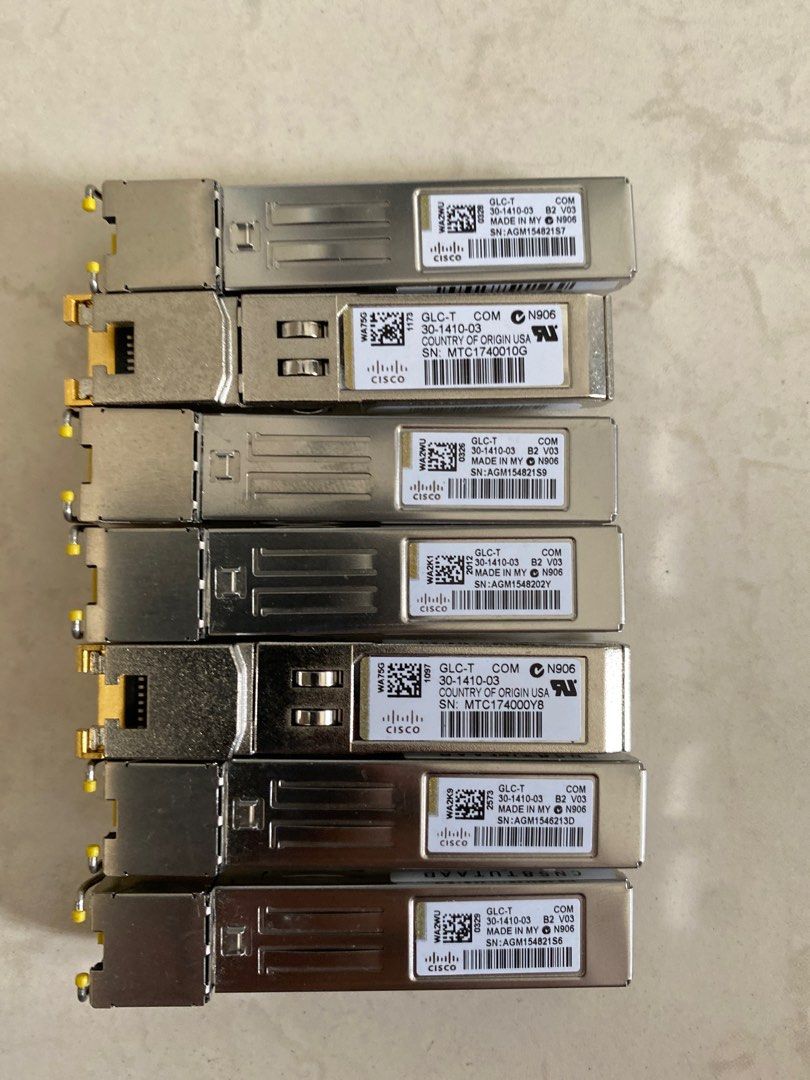 Cisco GLC-TE and GLC-TE Copper SFP Module Cisco, Computers & Tech ...