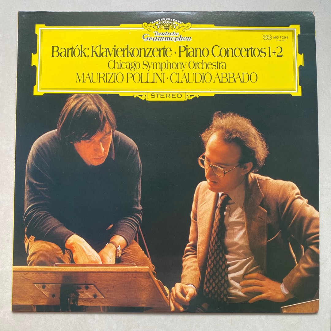 Claudio Abbado Maurizio Pollini Piano Concertos 1+2(LP), 興趣及遊戲, 音樂、樂器 ...