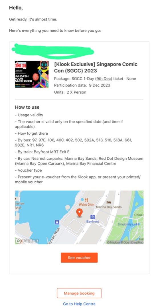 Comic Con, Tickets & Vouchers, Event Tickets on Carousell