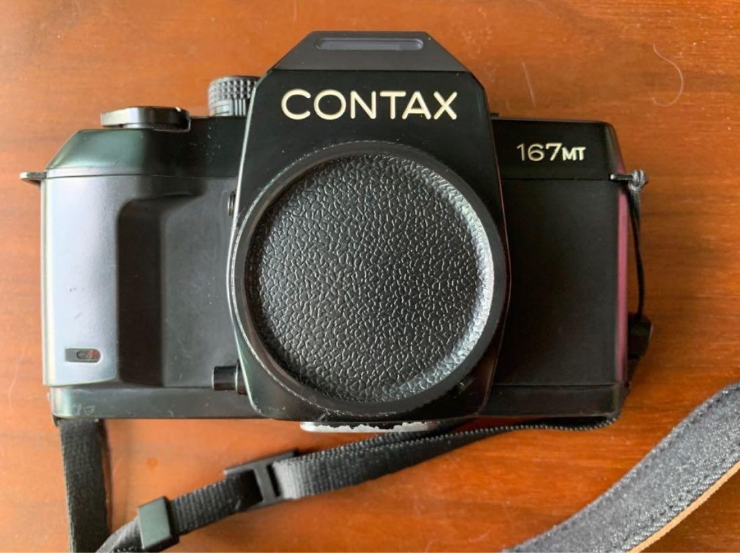 Contax 167MT C/Y Mount SLR Film Camera, Photography, Cameras on Carousell