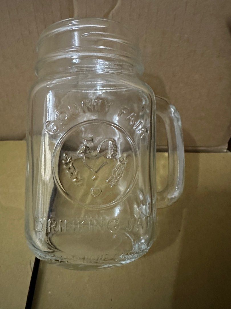 County Fair Drinking Jar, Furniture & Home Living, Kitchenware ...