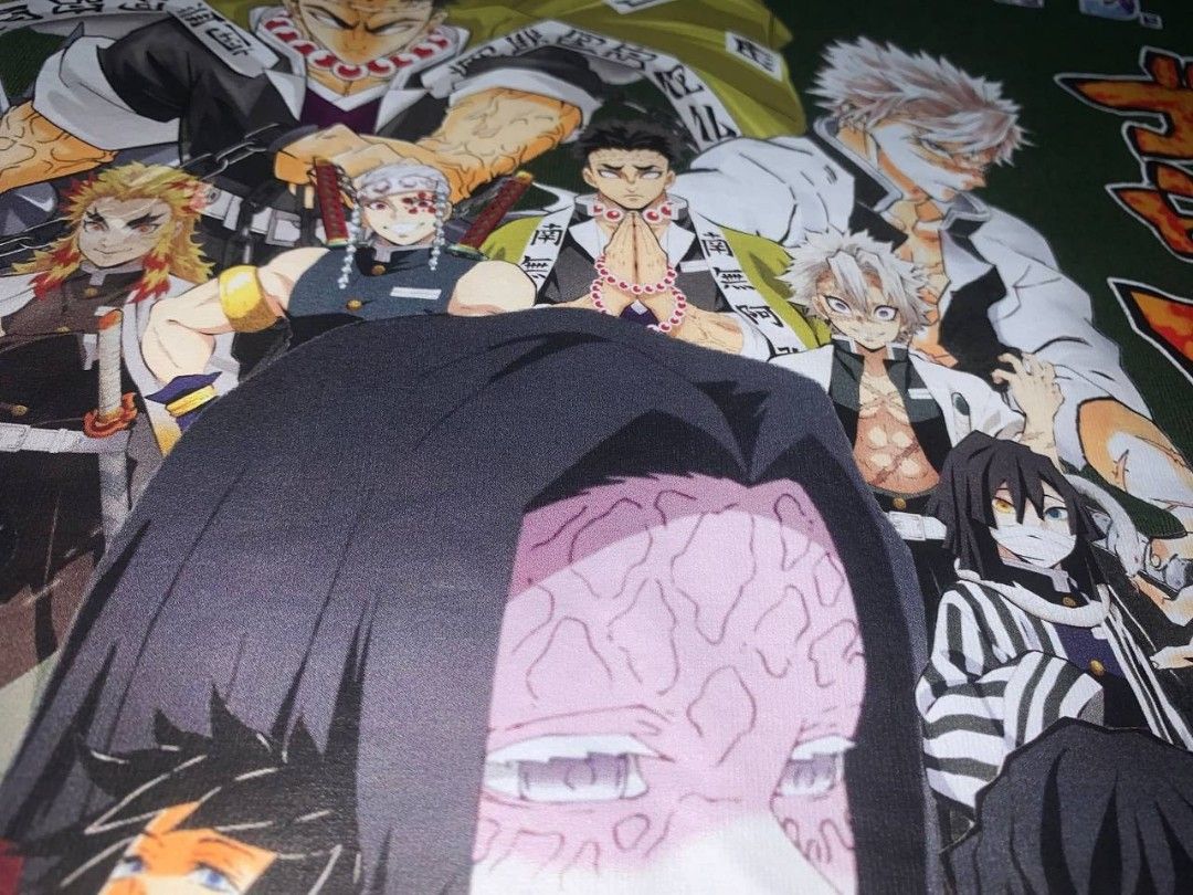 DEMON SLAYER "Hashira" Custom Anime High Quality Print, Men's Fashion ...