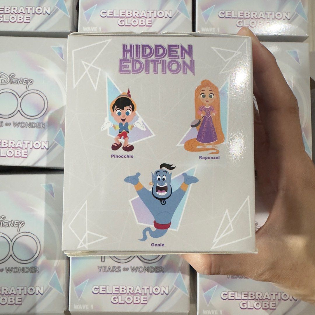 Disney 100 Collectible Celebration Globe Blind Box | Minnie Genie ...